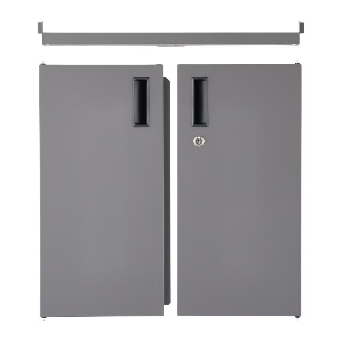 Garage+ by Elfa Lower Cabinet Short Doors with Lock - The Container Store
