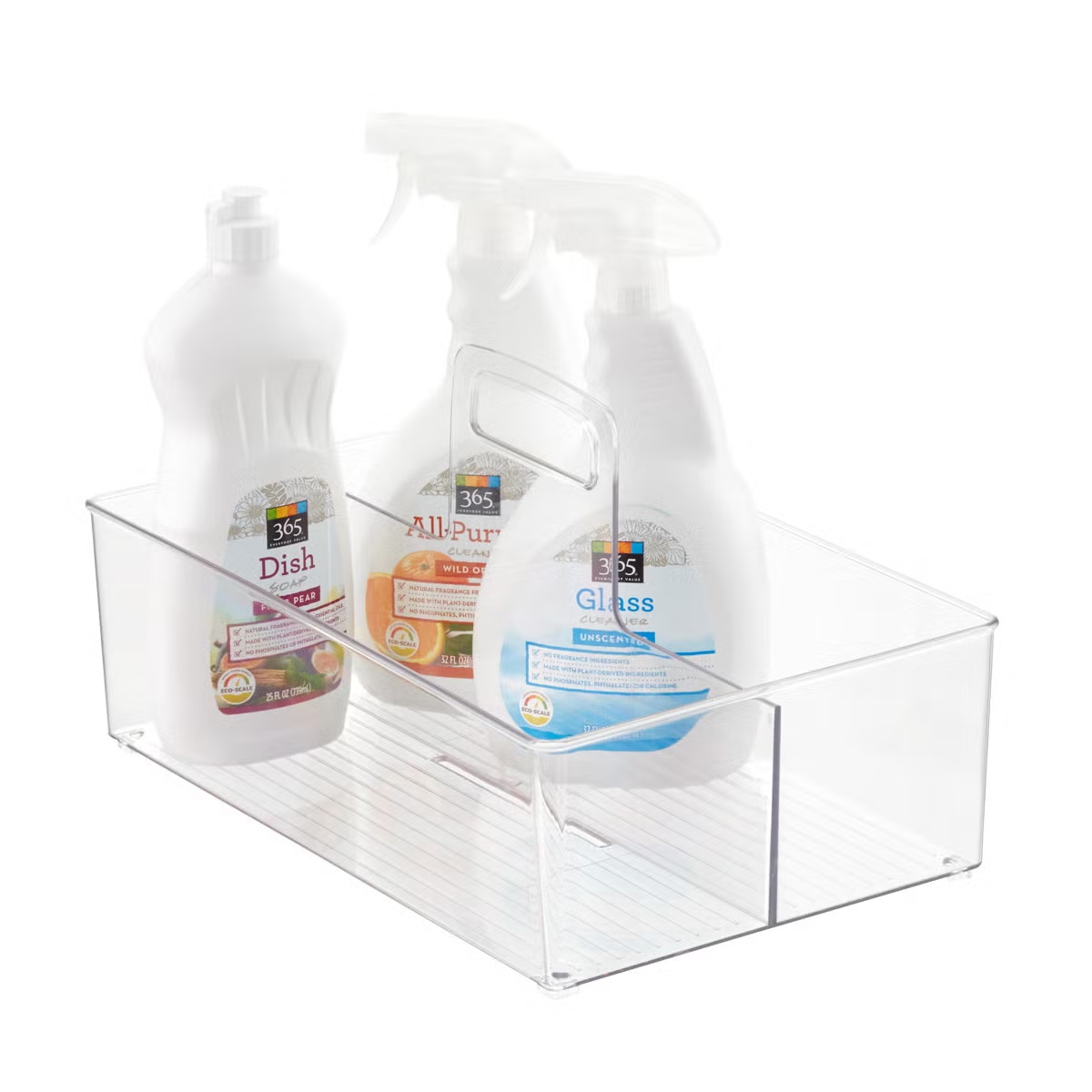 iDesign Linus Large Divided Tote - The Container Store