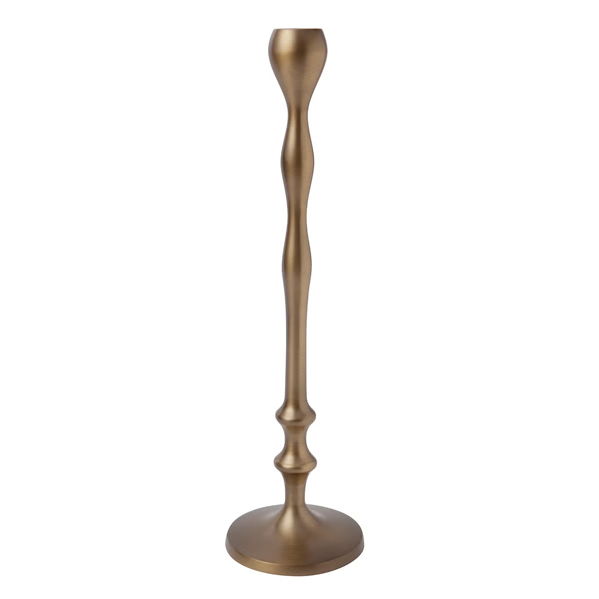 Aged Bronze Candlestick - The Container Store